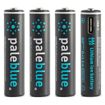 Paleblue Li-Ion Rechargeable AAA Battery 4-pack